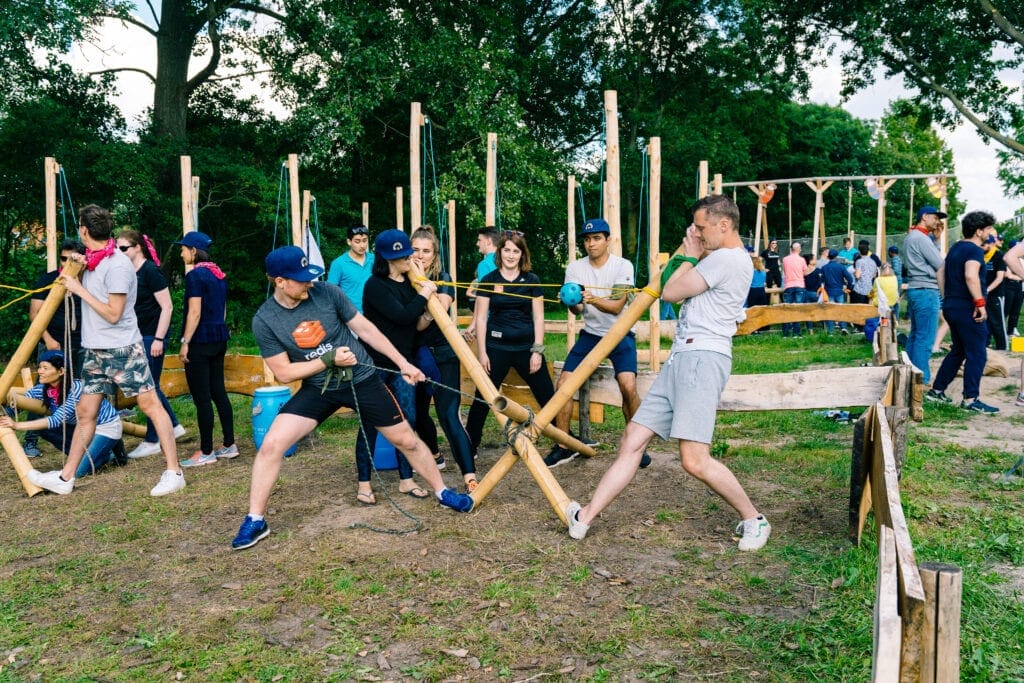 Groepsactiviteiten Amsterdam Expeditie Robinson Katapult » UP Events