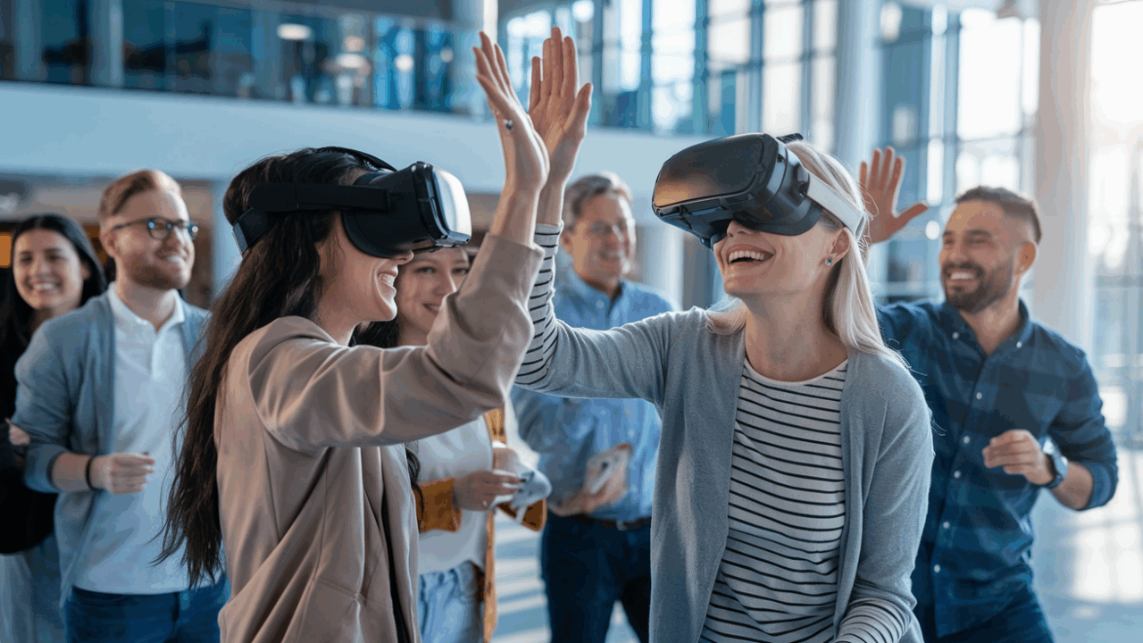 VR Team Building: The Future of Corporate Connection » UP Events